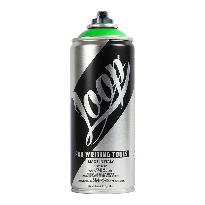 Vopsea spray, Loop Colors, 400 ml, Rosu fosforescent - eMAG.ro