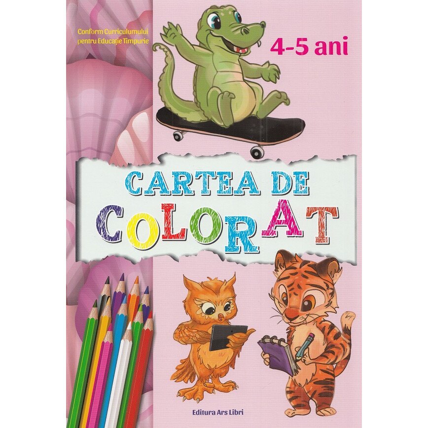 Cartea De Colorat 4-5 Ani - eMAG.ro