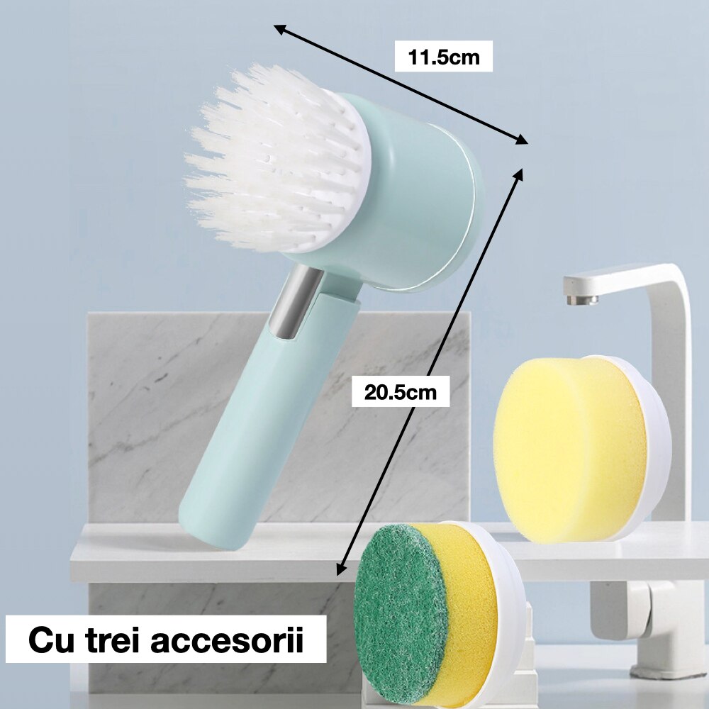 Perie electrica de curatare Curatator multifunctional wireless portabil ...