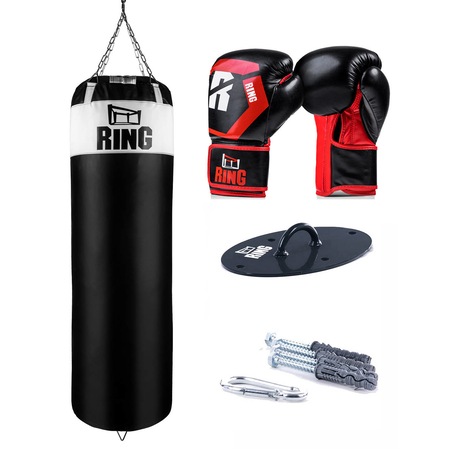 Set de antrenament Ring, Sac de box/Manusi/Suport - eMAG.ro