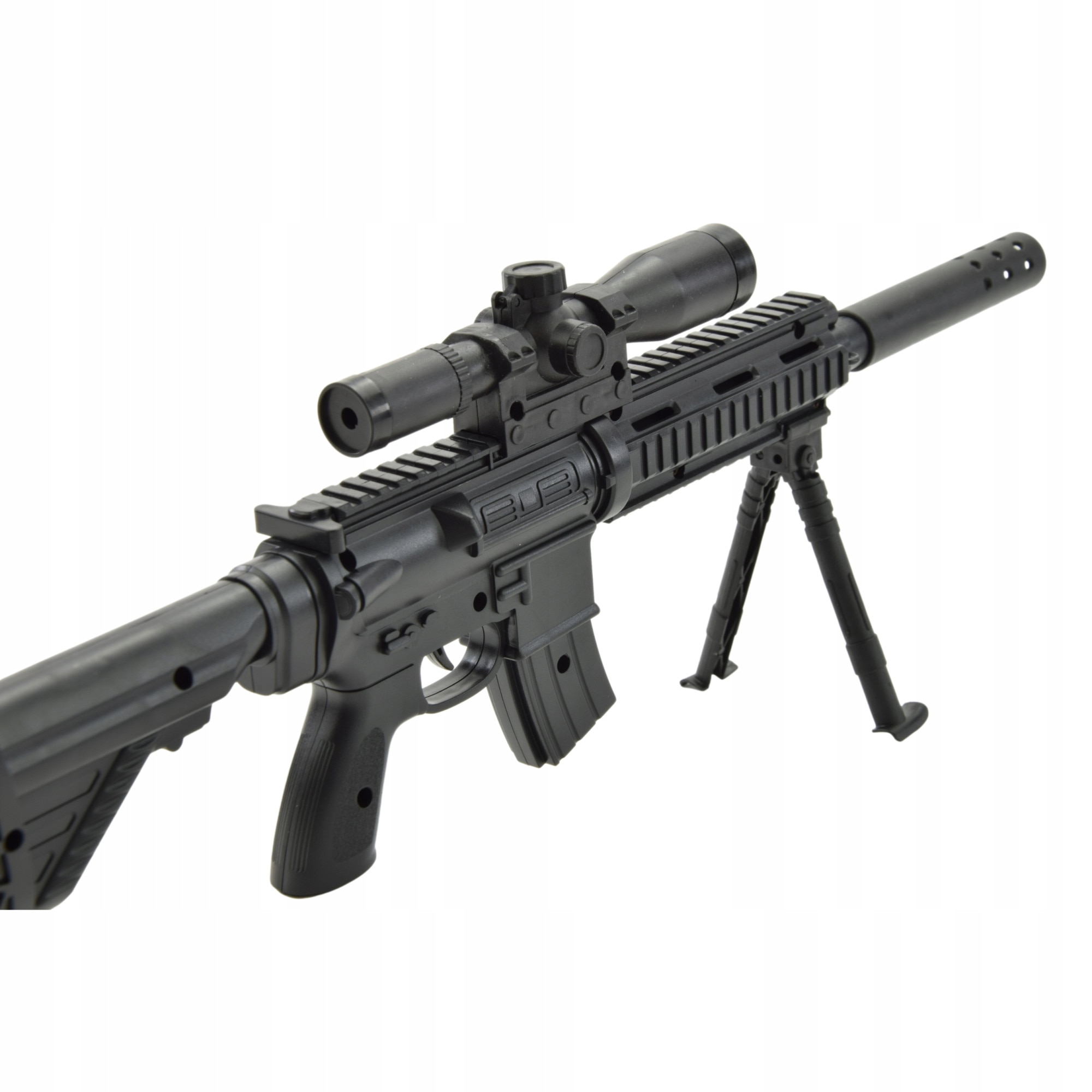 Pusca de jucarie, Bile de gel, ABS, 14 ani+, Negru - eMAG.ro