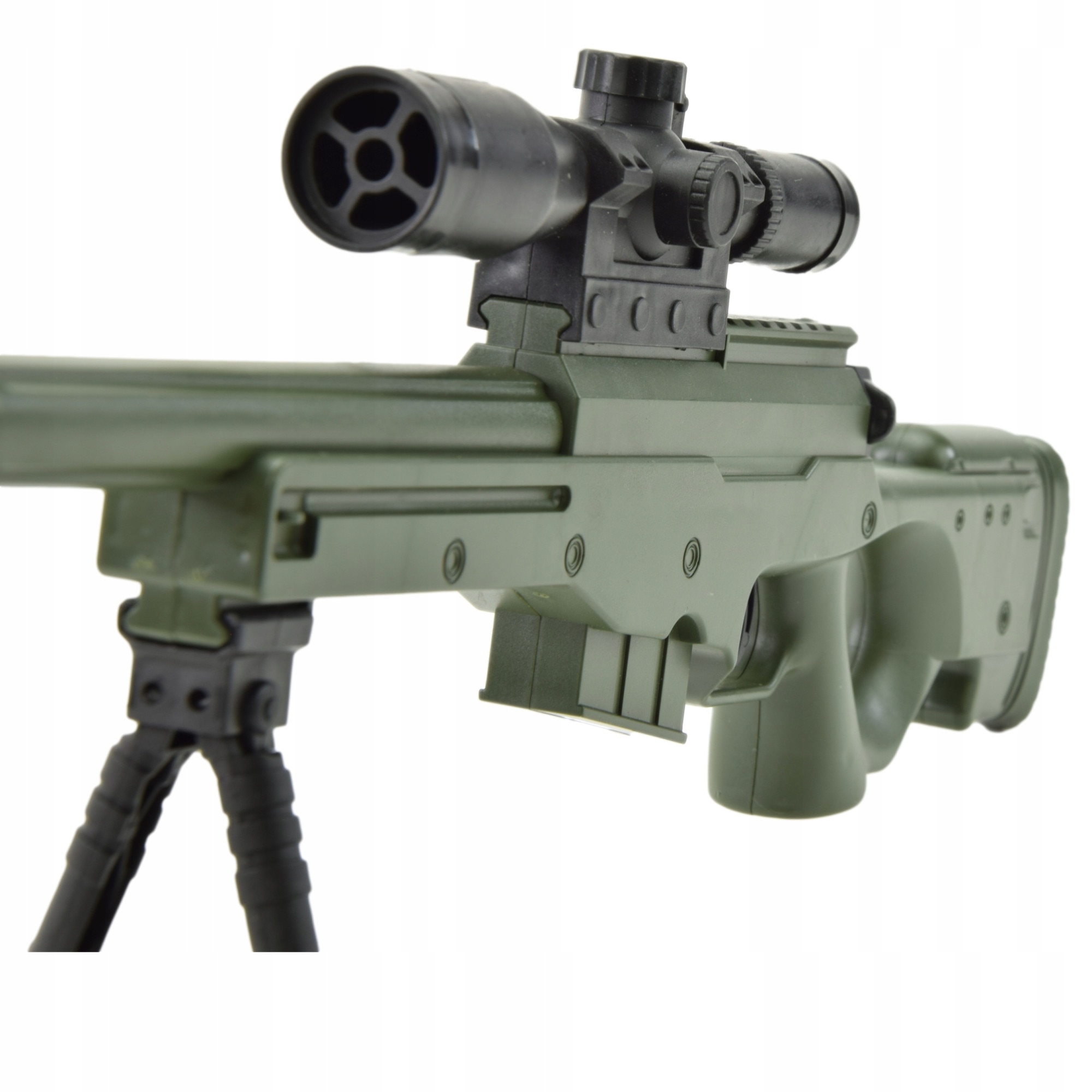 Pusca cu luneta de jucarie pentru bile de gel, Plastic/ABS, 14 ani+ ...