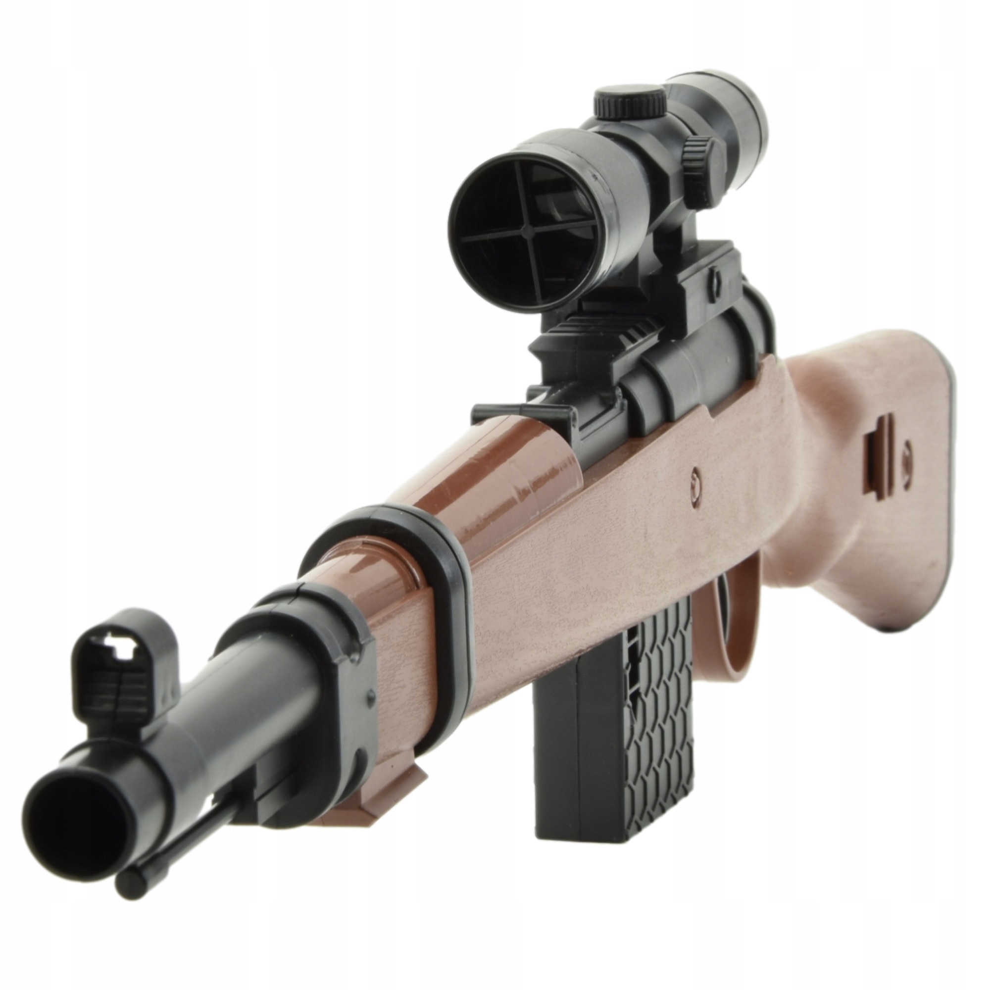 Pusca cu bile de jucarie, Plastic, 14 ani+, negru/maro - eMAG.ro