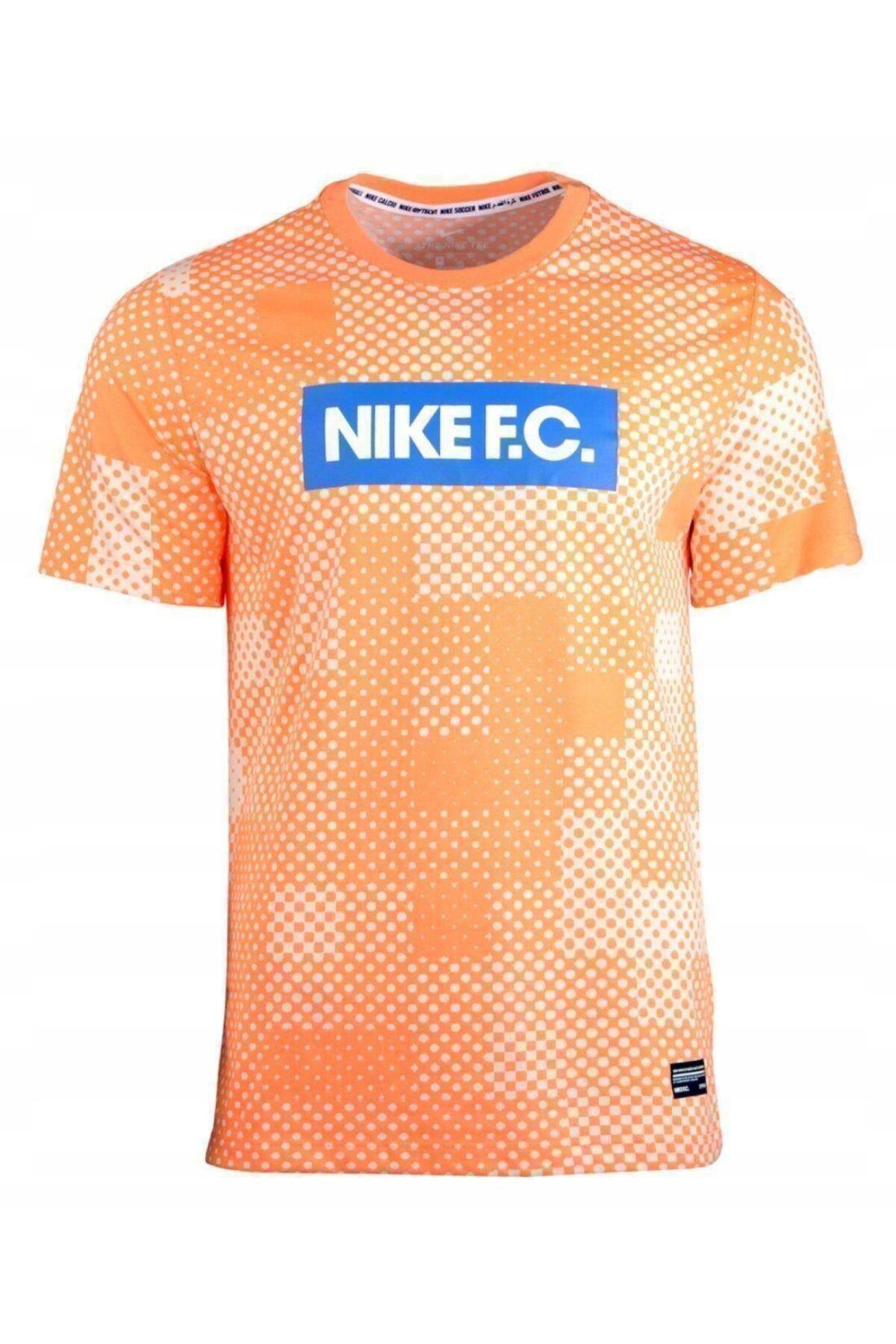 Мъжка тениска, Nike, памук/полиестер, оранжево, XL - eMAG.bg