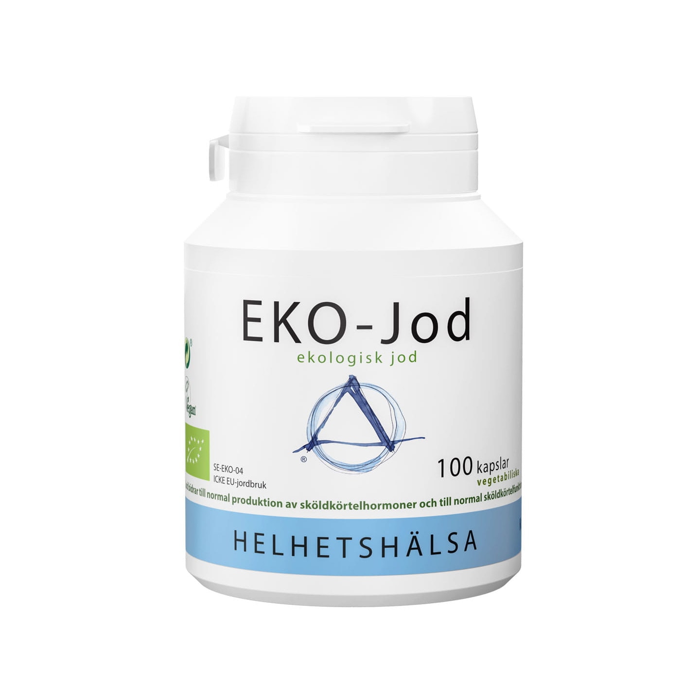 Supliment alimentar din iod, Helhetshalsa, 100 capsule - eMAG.ro