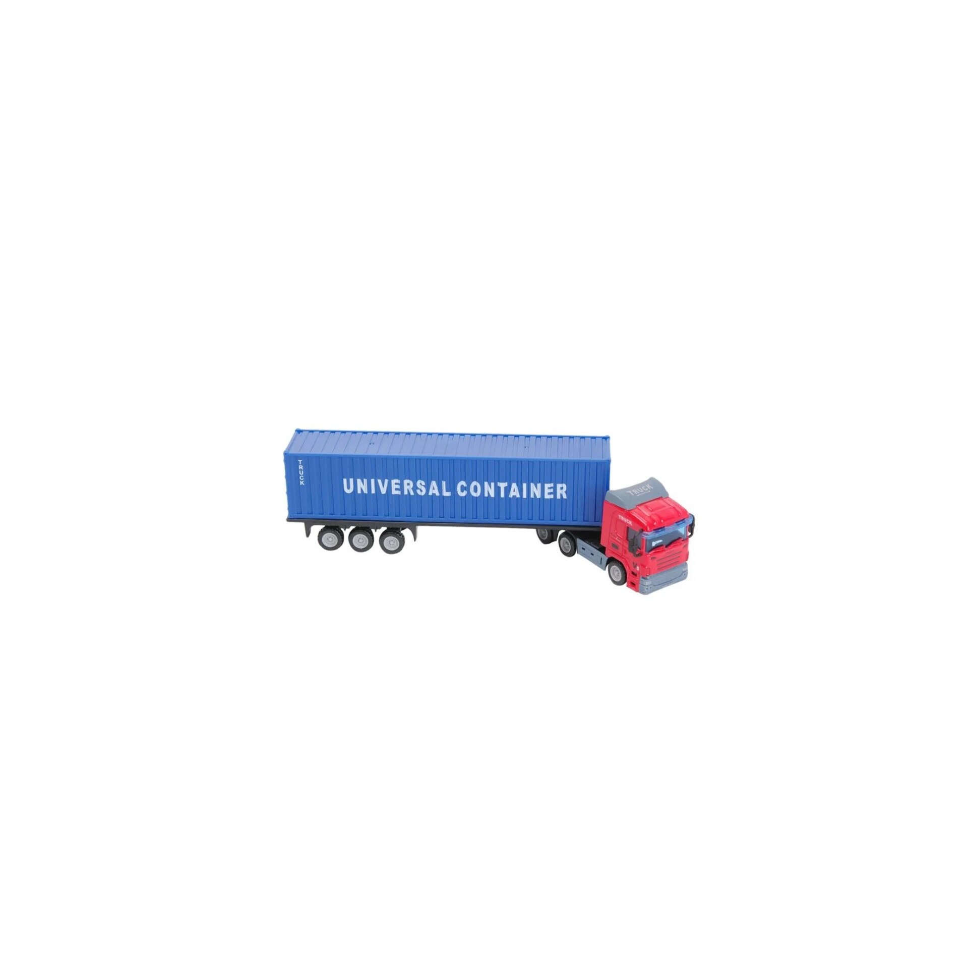 Camion tir, cu container albastru, 26x6x9 cm - eMAG.ro