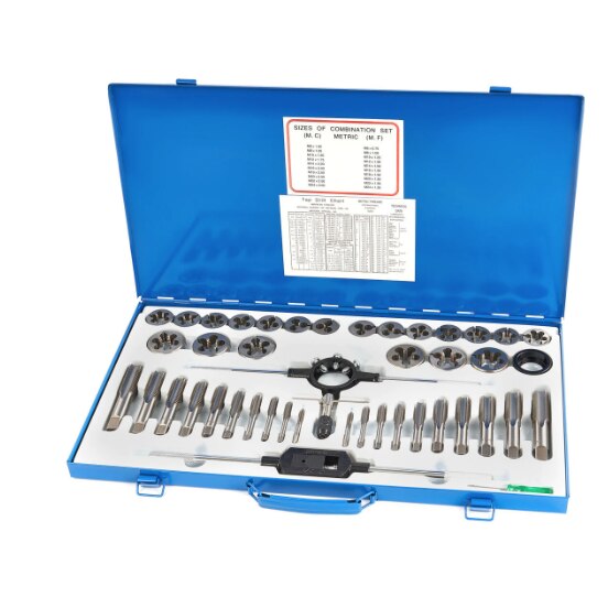 Trusa filiere si tarozi 45 piese m6- m24 - eMAG.ro