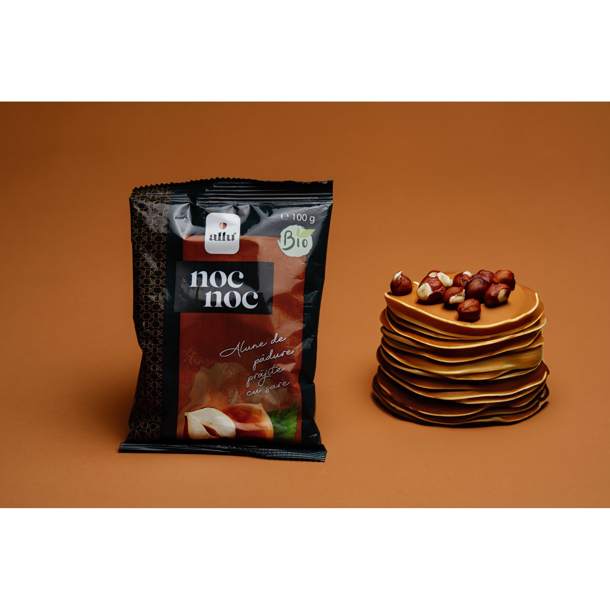 Alune de padure prajite cu sare, Allu, 100g - eMAG.ro