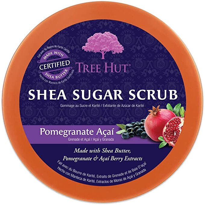 Scrub Rodie si Acai ultra-hidratant si exfoliant pentru ingrijirea ...