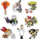 Stickere Fetitele PowerPuff 25x25 cm - eMAG.ro