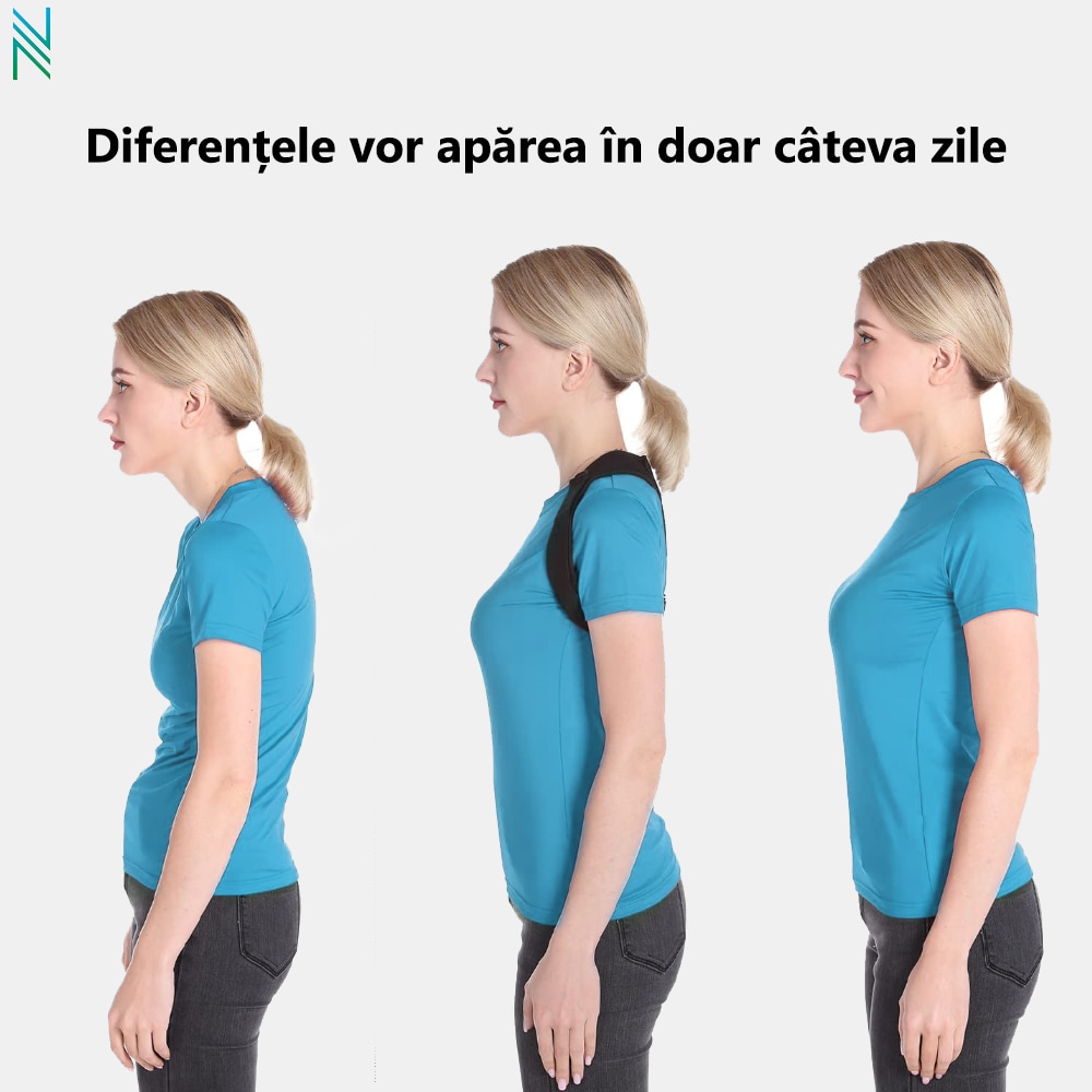 Corector de postura NIMOX® MEDICAL, pentru indreptare spate, umeri si ...