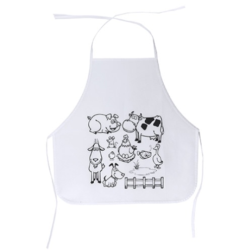 Sort de copii din material non-woven cu desene ce pot fi colorate - eMAG.ro