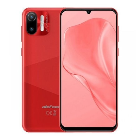 Смартфон Ulefone Note 6P Red, 4G, 6.1”, Android 11 Go, 2+32GB, 3300 mAh ...