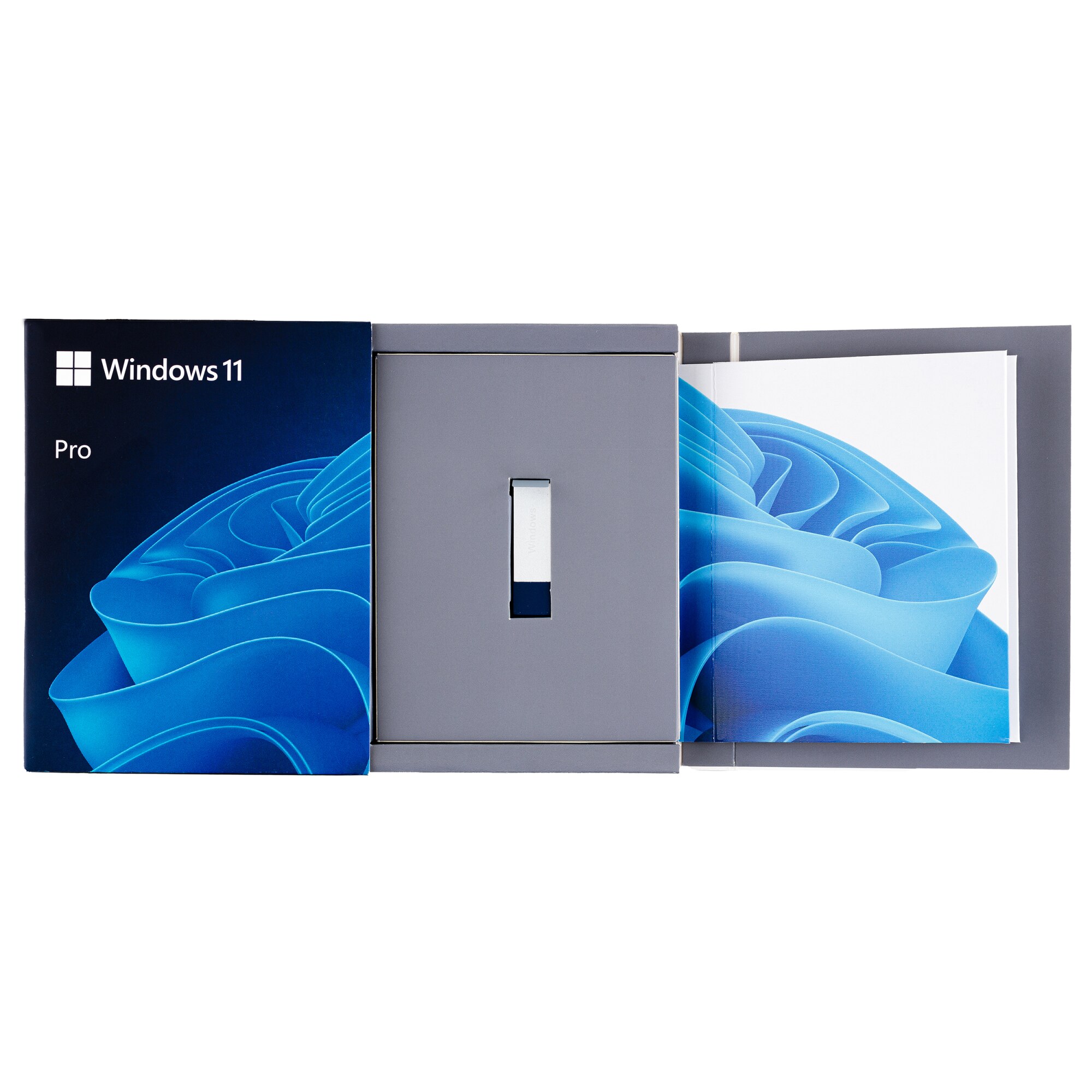 Microsoft Windows 11 Pro, Retail FPP, 64 bit, Multilanguage, USB 3.0 ...
