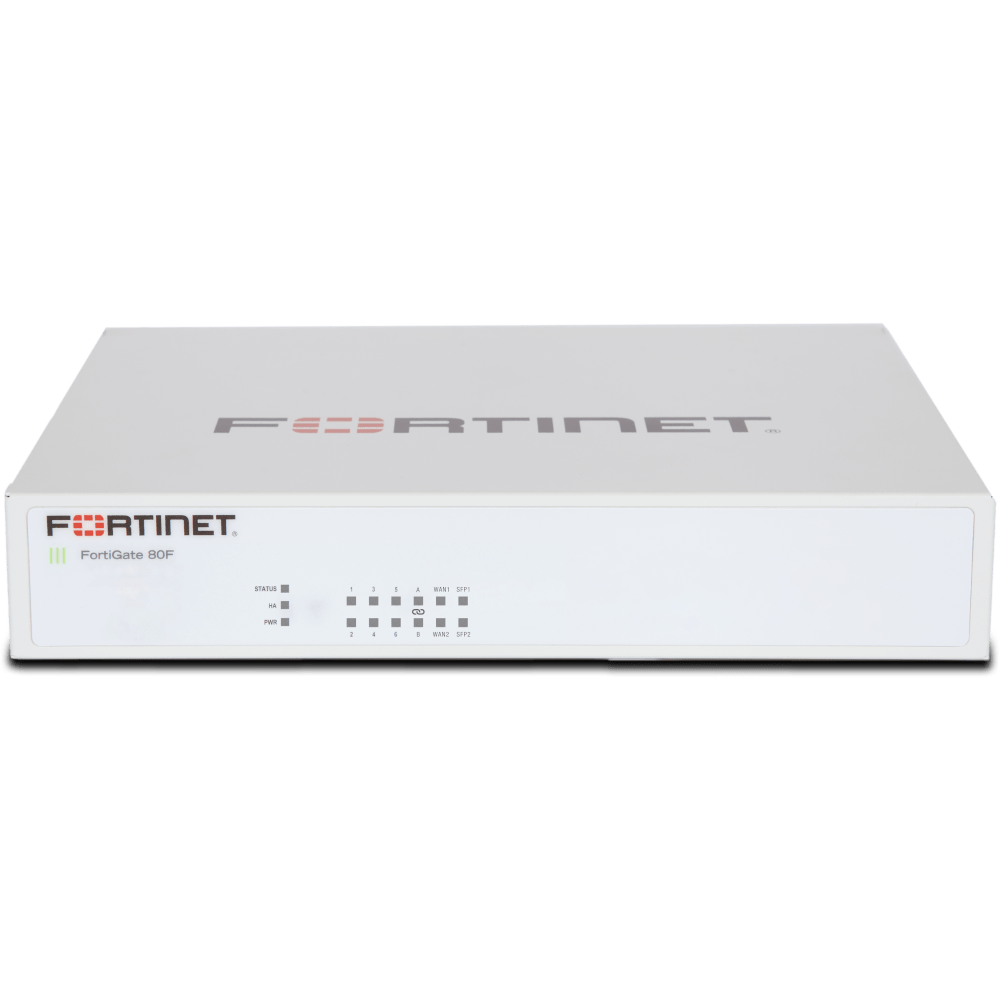 Firewall, FortiGate-81F, 8 x GE RJ45 ports, 2 x RJ45/SFP, 128GB SSD ...