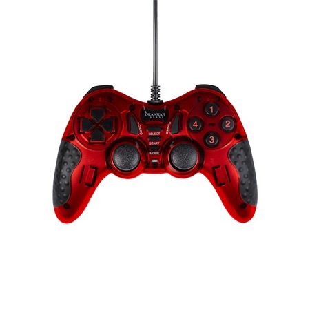 Controller pentru PC, Konix, Drakkar Red Blood, Multicolor - eMAG.ro