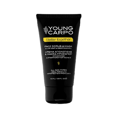 Gel, Scrub si Masca, Young Carpo, Better together, frunze de maslin ...