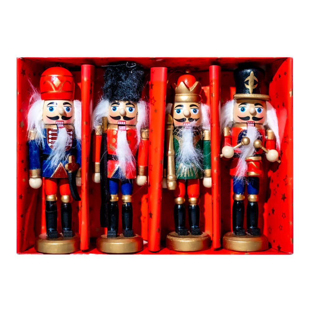 Set 4 Figurine Spargator de nuci 18 cm - eMAG.ro