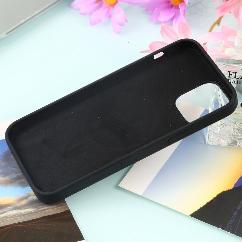 Husa MagSafe liquid large hole magnetic shell pentru Apple iPhone 12/ ...