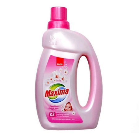 Омекотител Sano Maxima Sensitive, Розов, 40 изпирания, 2 л - eMAG.bg