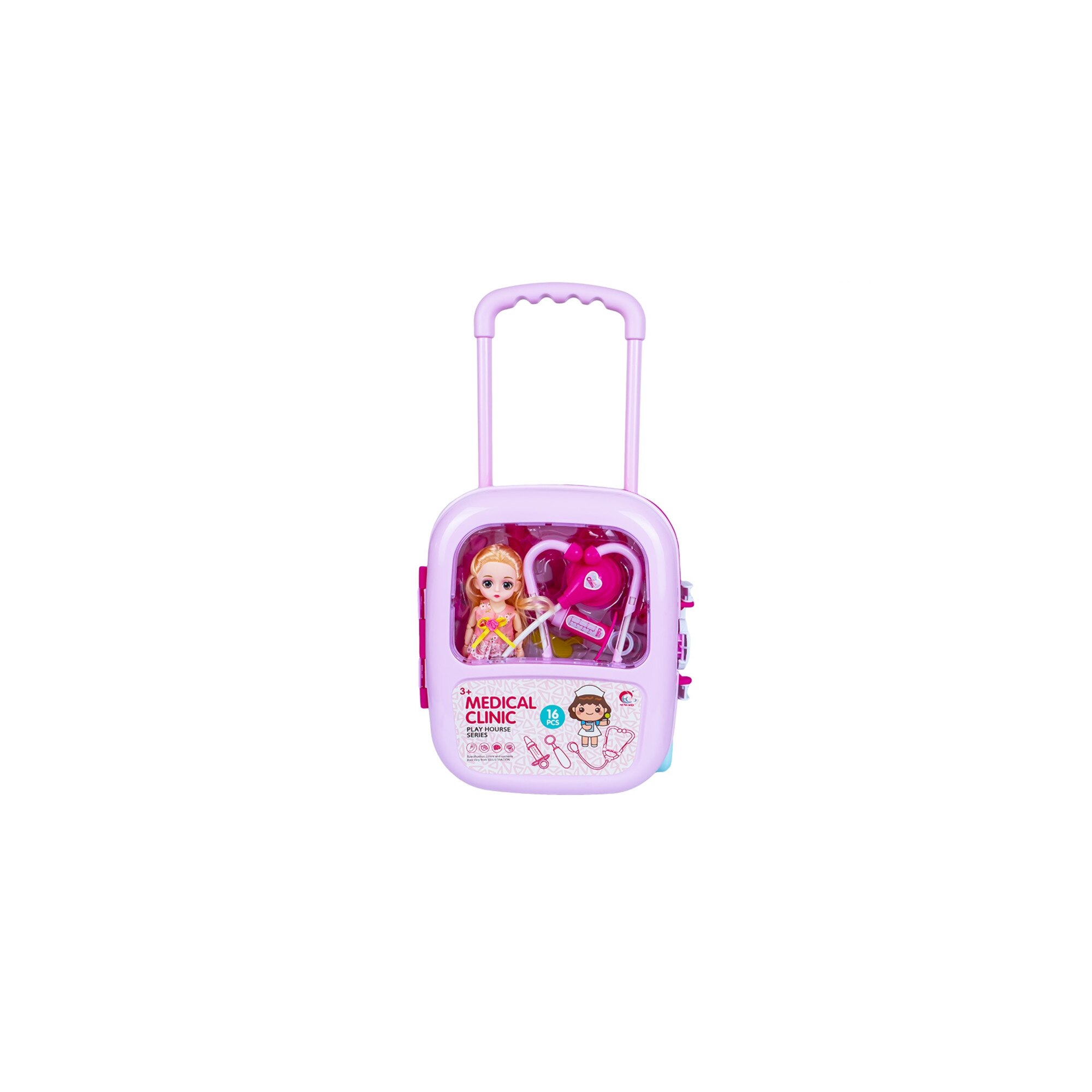 Set accesorii doctor de jucarie, pentru fetite, dedpozitate in troler ...