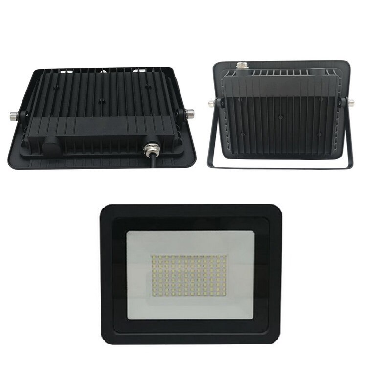 LED лампа 100w IP66, 220v, Черен - eMAG.bg