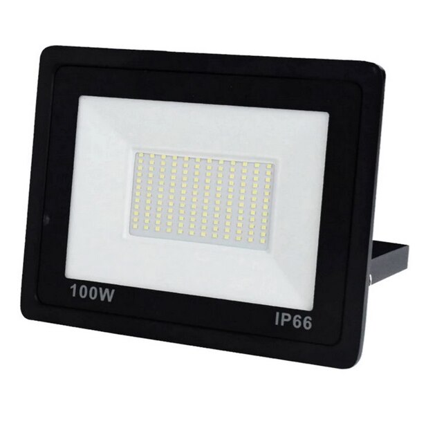 Proiector led 100w IP66, 220v, negru - eMAG.ro