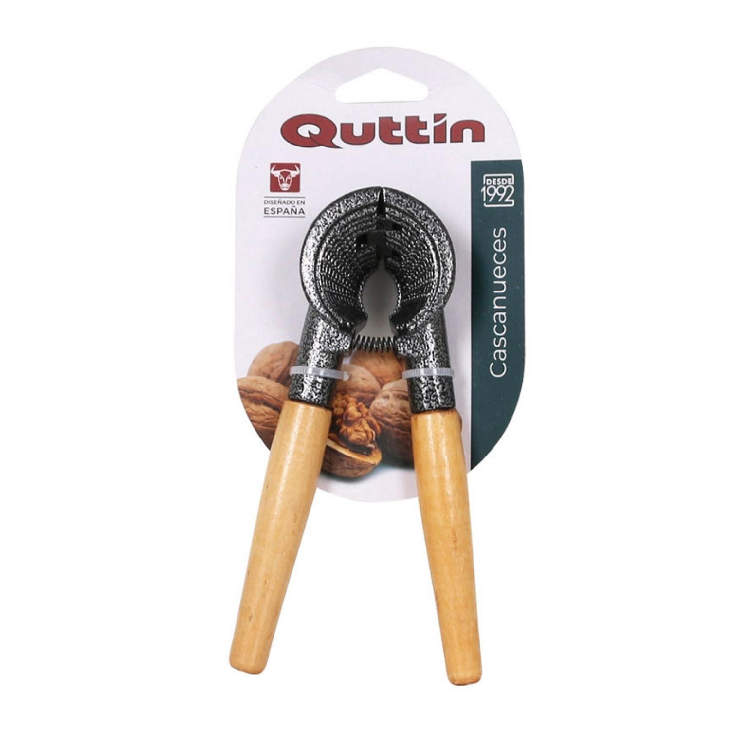 Spargator de nuci cu manere de lemn, 16x5cm, Quttin - eMAG.ro