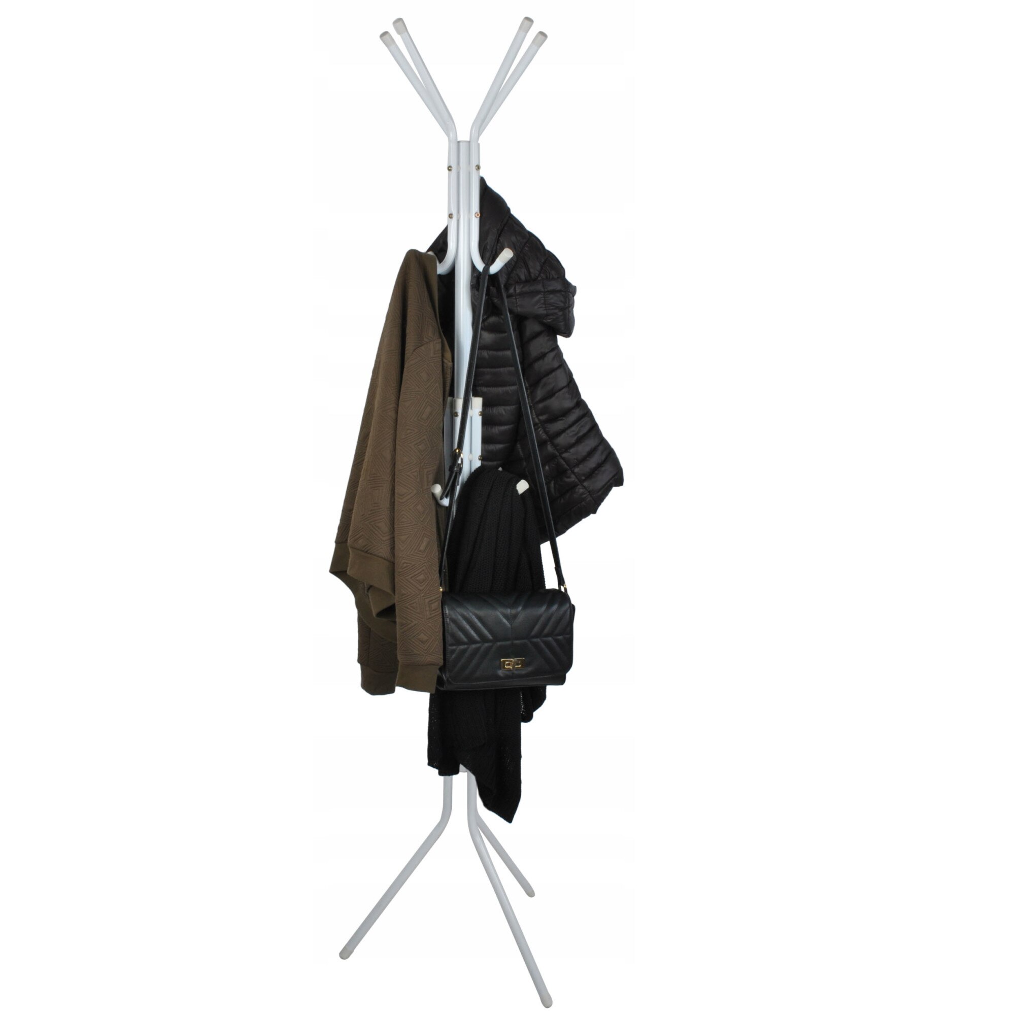Cuier pentru hol, Zola®, tip pom, 3 nivele, 12 agatatori, metal, negru ...