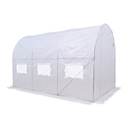Sera de gradina, Focus Garden, 8m2, Plastic, Alb - eMAG.ro
