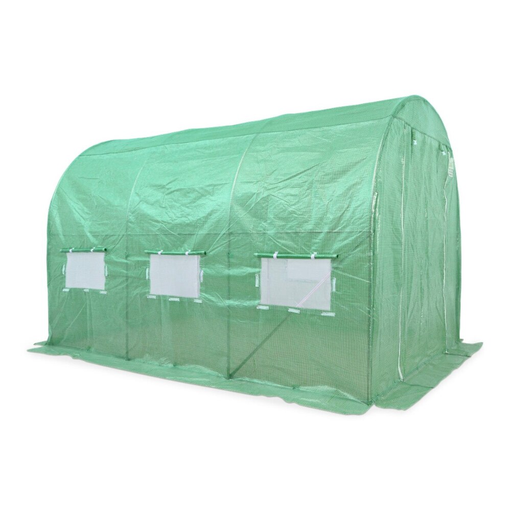 Sera de gradina, Focus Garden, 8m2, Plastic, Verde - eMAG.ro
