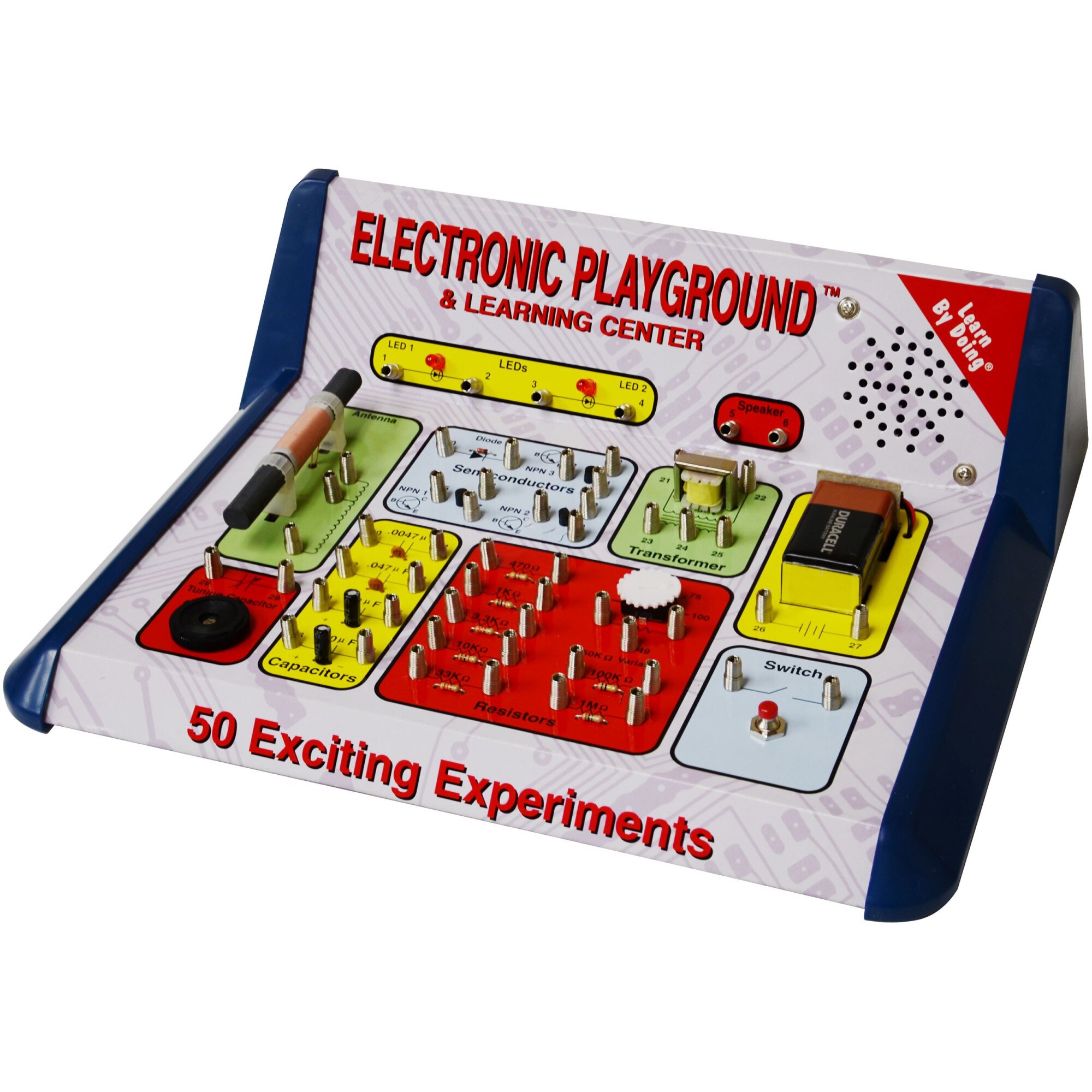 Elenco Electronic Playground Junior Circuit Set, 50 проекта - eMAG.bg