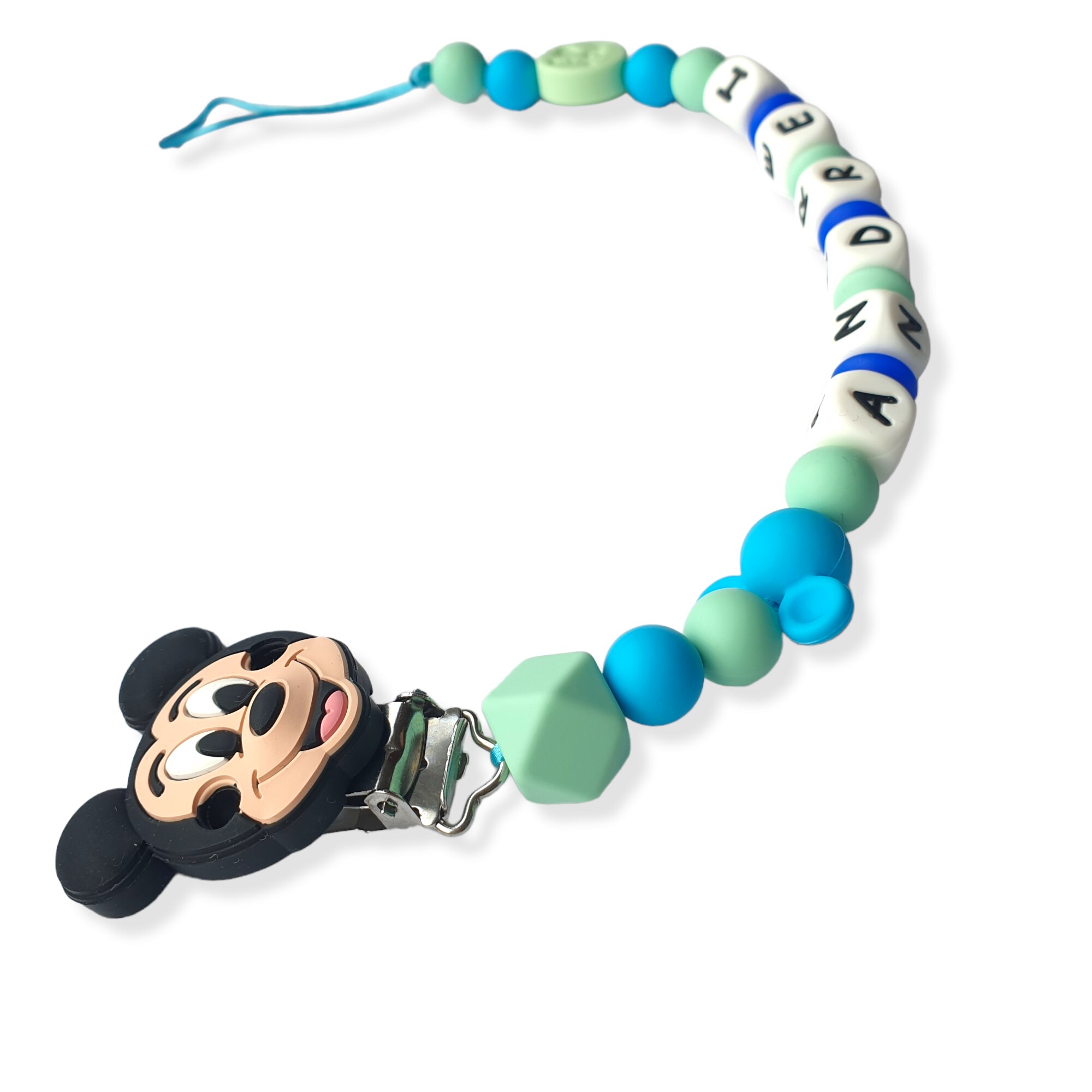 Lantisor personalizat pentru suzeta din silicon alimentar 01 - eMAG.ro