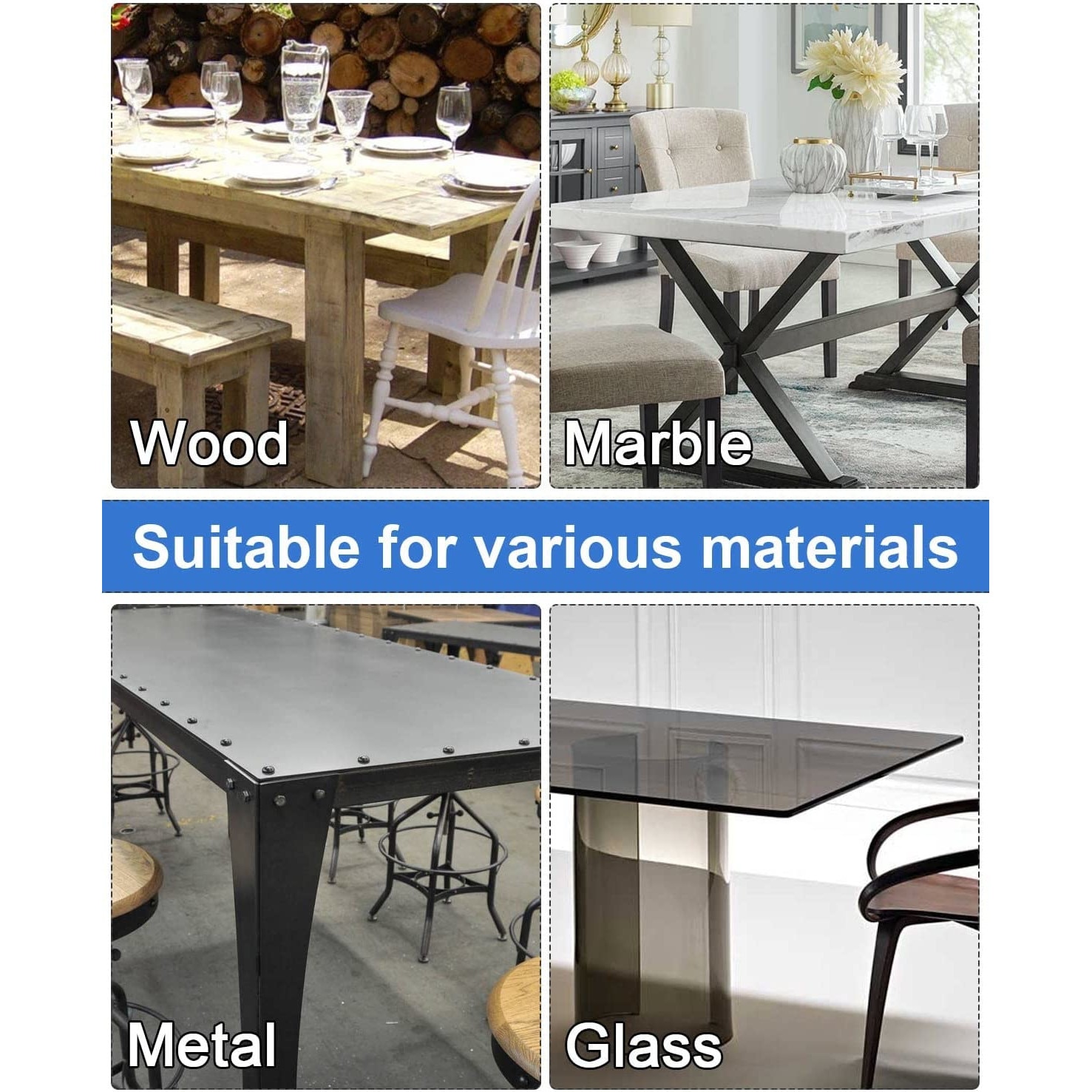 Set 12 protectii colturi, MunDeir®, Silicon, Transparent - eMAG.ro