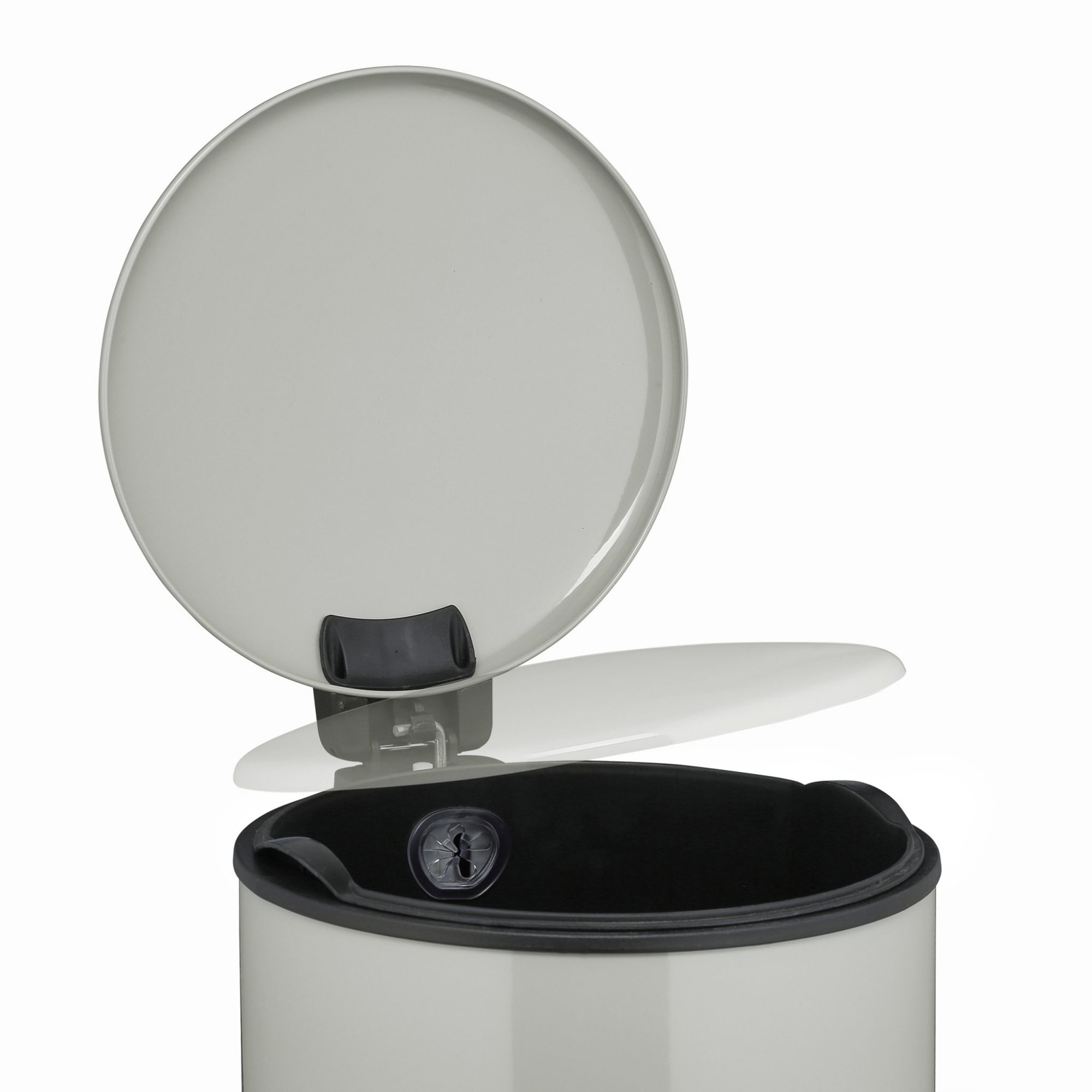 Cos de gunoi pentru bucatarie sau baie, Relaxdays, gri, 5 l - eMAG.ro