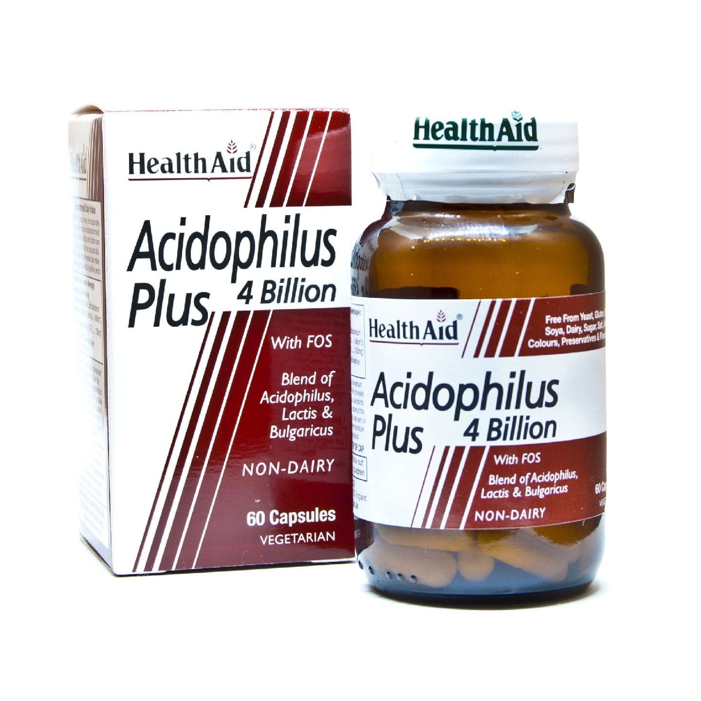 Supliment alimentar Probiotic Acidophilus, Health Aid, 60 capsule - eMAG.ro