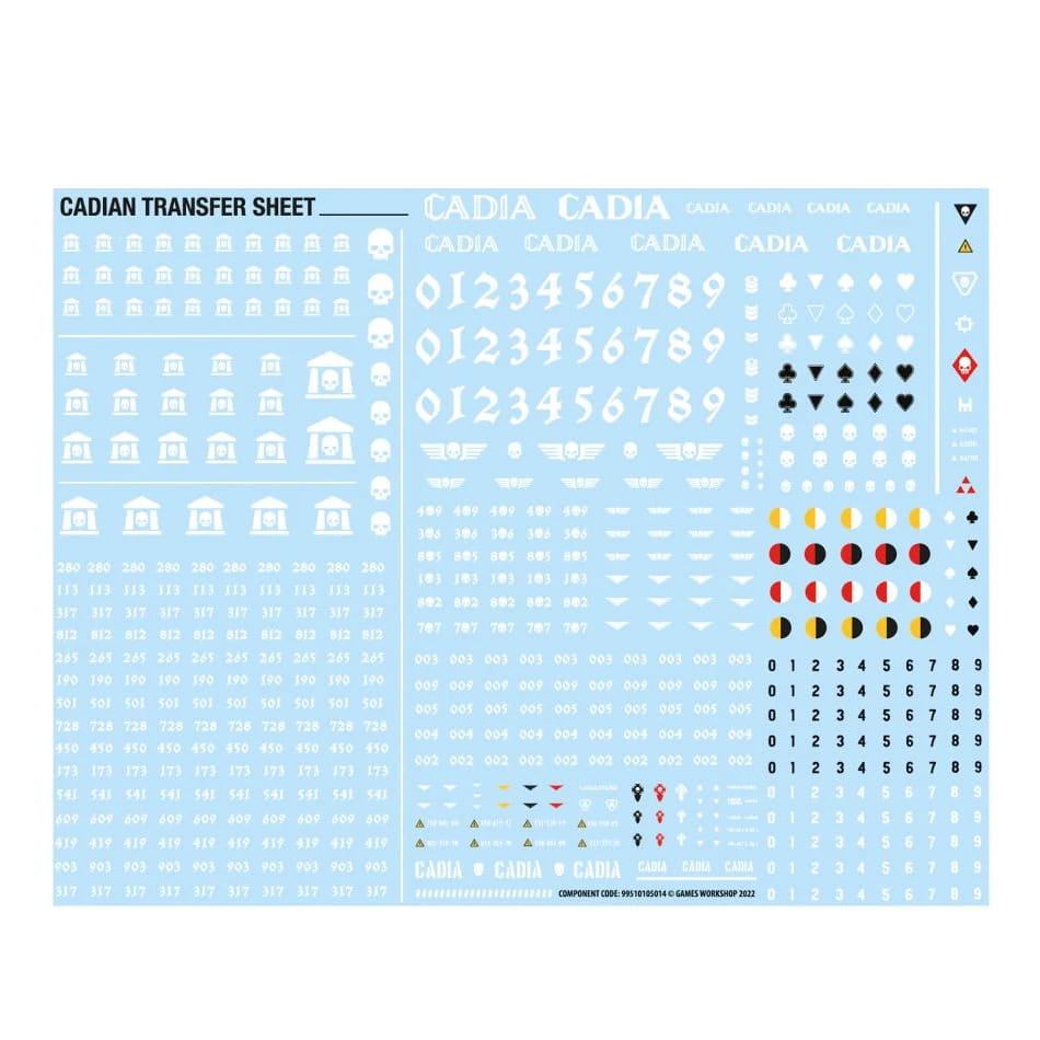 Set de figurine Cadia Stands Astra Militarum Army, Warhammer 40000 ...