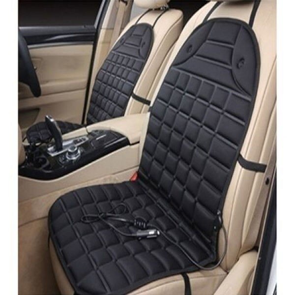 Husa auto scaun cu incalzire 2 trepte, alimentare priza de bricheta 12V ...