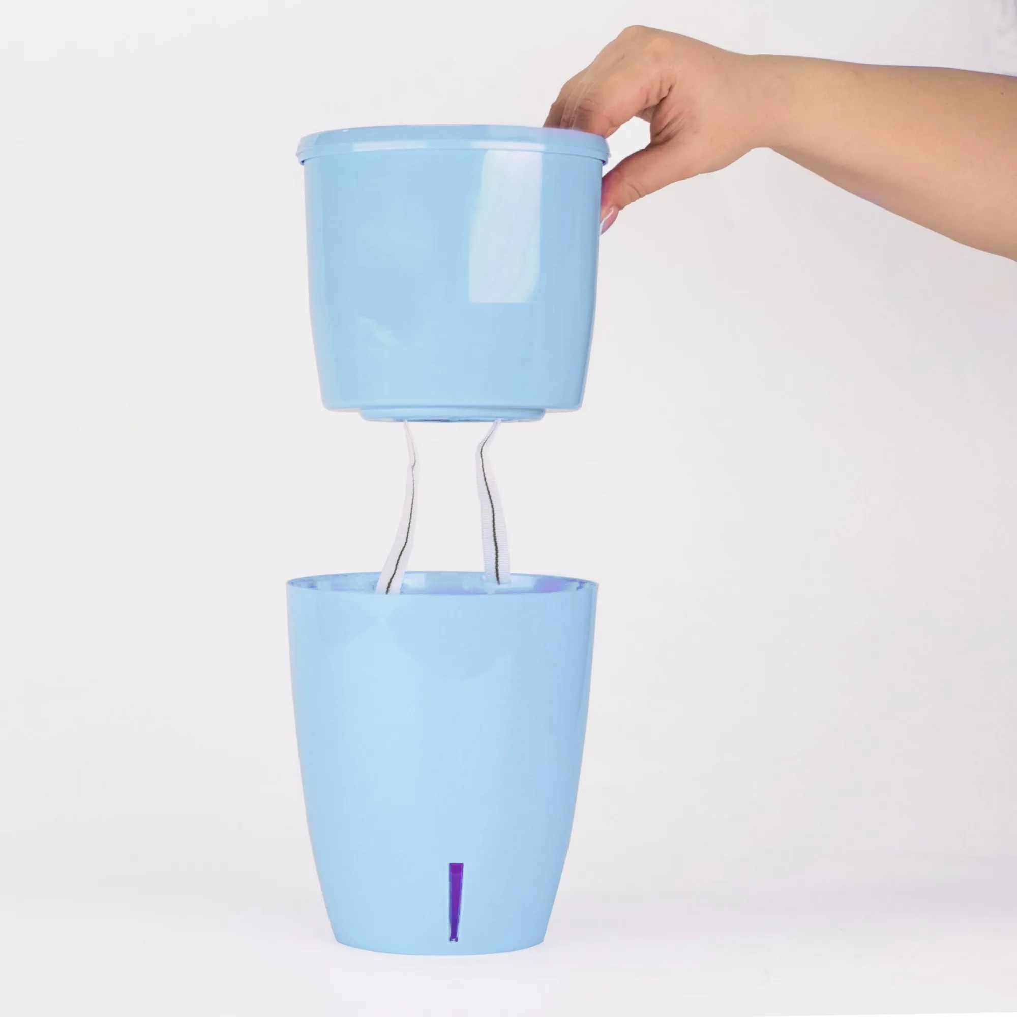 Ghiveci inteligent pentru orhidee, Orhidea Twin, cu volumul de 3L ...