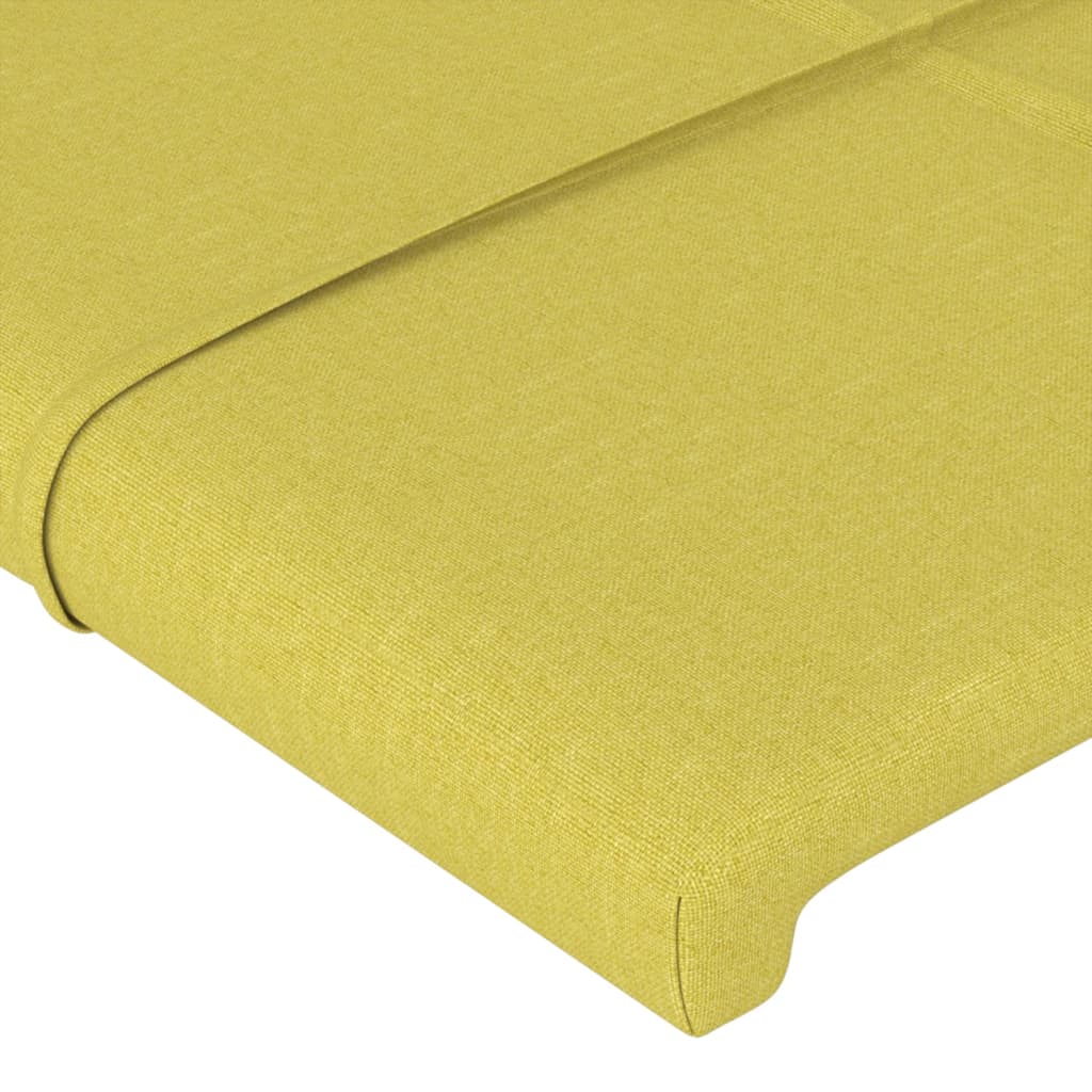Tablie de pat, verde, 80x5x78/88 cm, textil, Retro, pentru orice ...