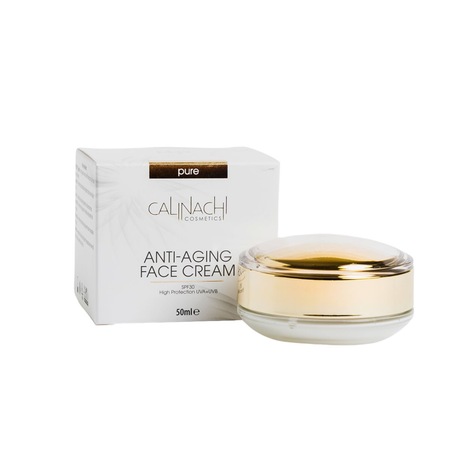 Анти-ейдж Kрем за лице, ръце и шия Calinachi, 50мл - eMAG.bg