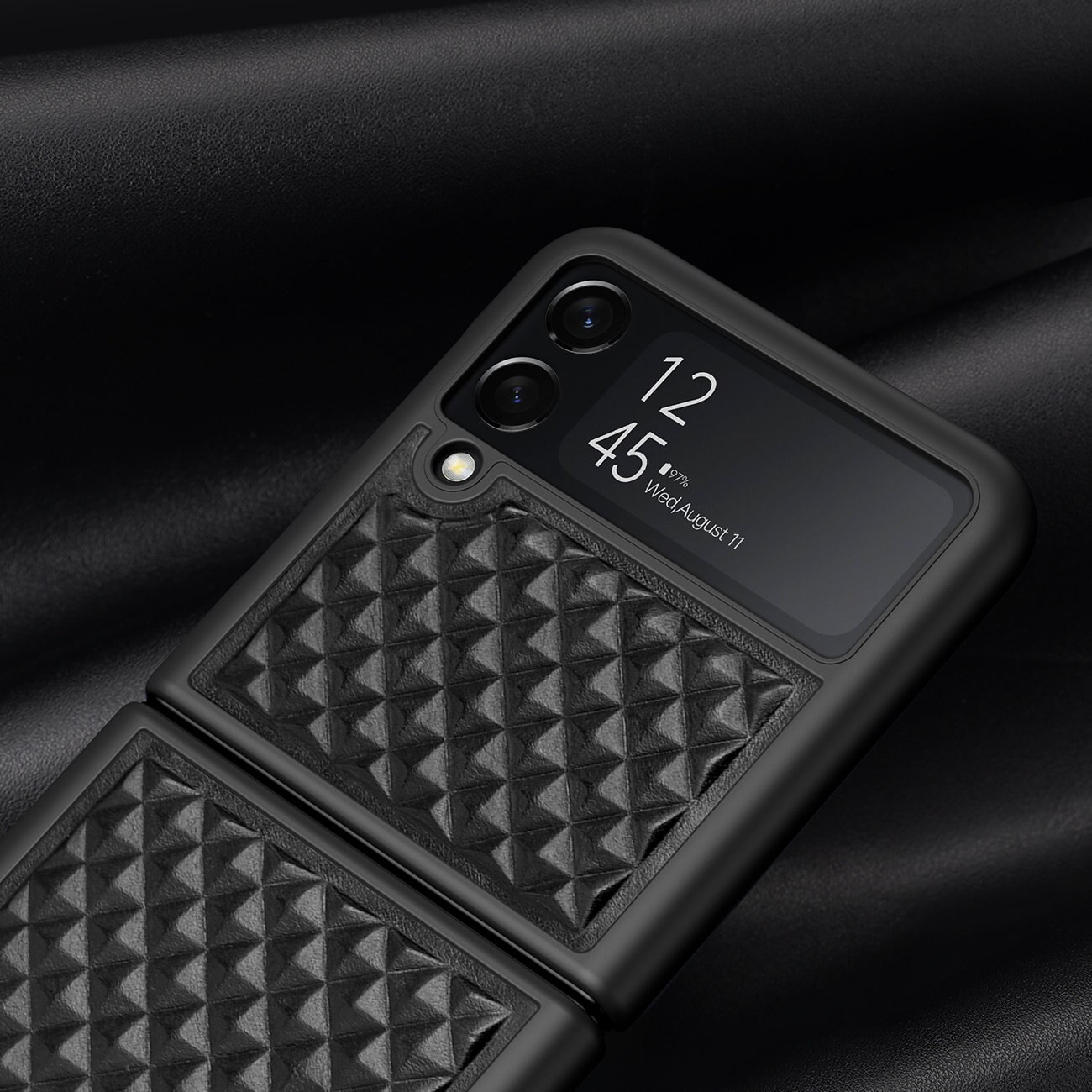 Dux Ducis Venice tok Samsung Galaxy Z Flip 3 fekete - eMAG.hu