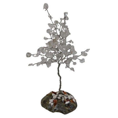 Copacel decorativ "Pomul vietii" din cristal de stanca, 14 cm - eMAG.ro