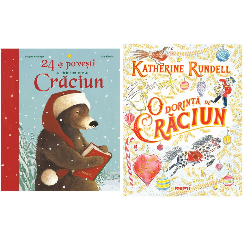 Pachet de Craciun (4-5) ani 2 volume - Katherine Rundell, Emily Sutton ...