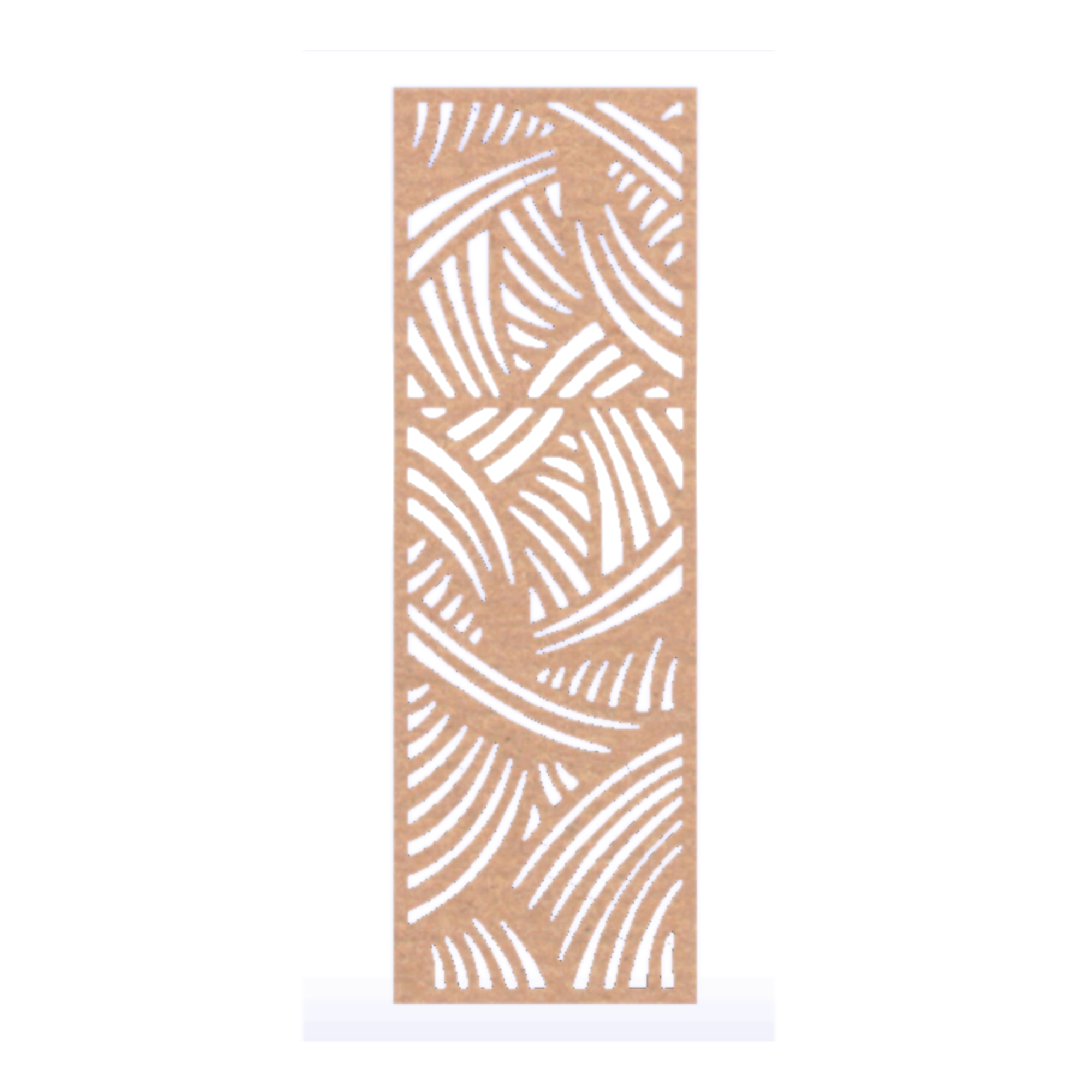 Panou decorativ traforat Mdf natur, Mos070, 150x50 cm, 6 mm - eMAG.ro