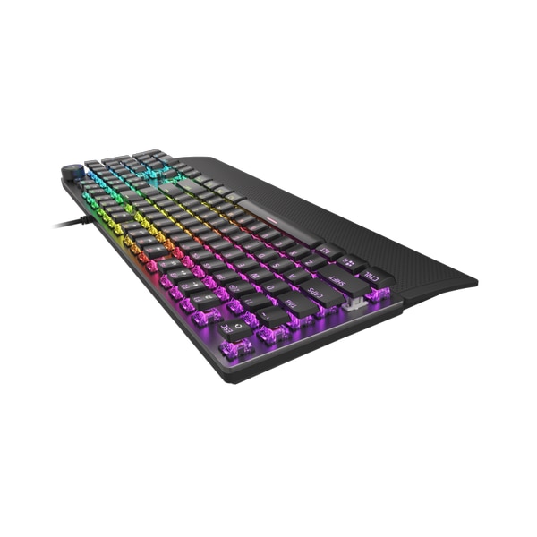 Tastatura Gaming Mecanica Genesis THOR 401 RGB, layout US, USB Negru ...