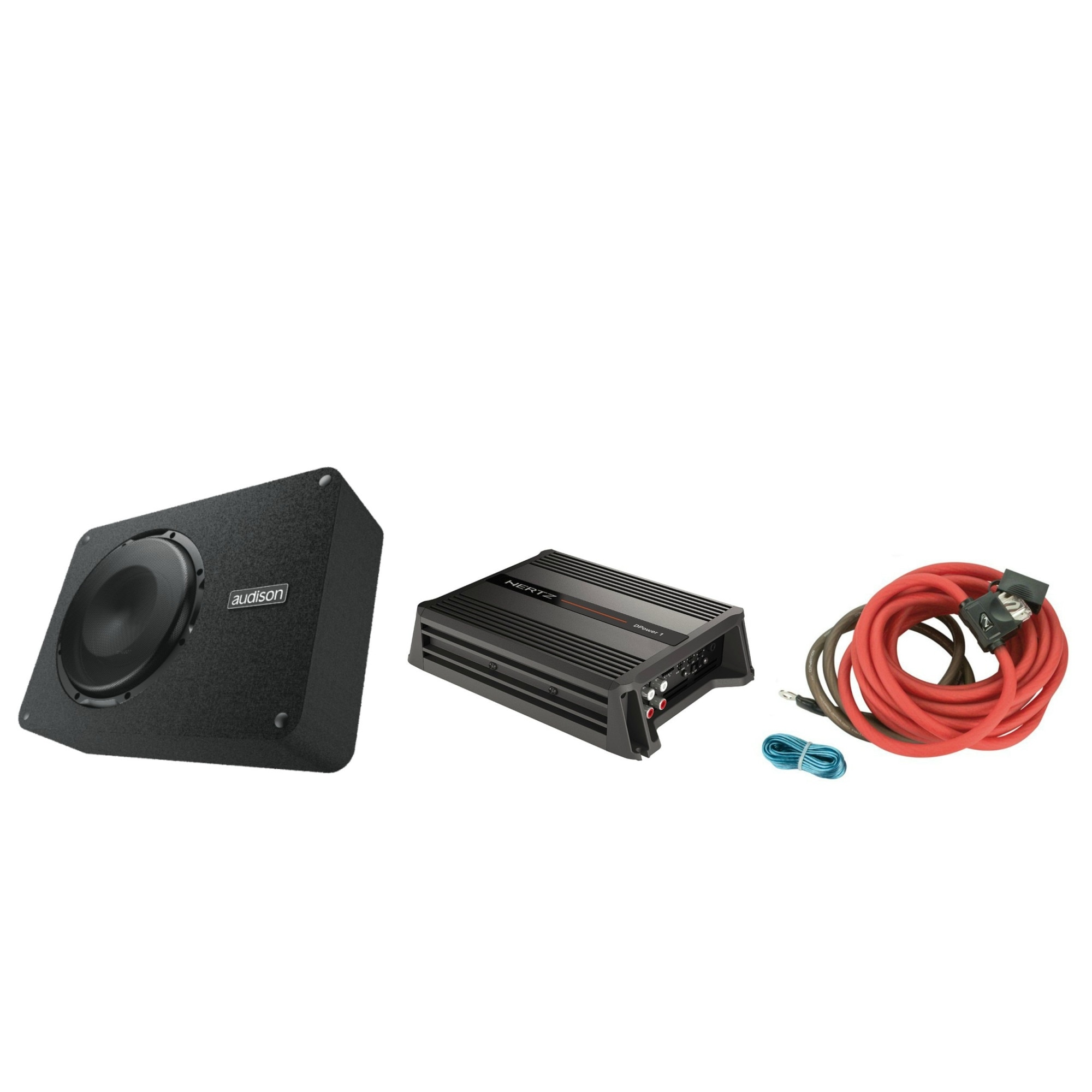 Pachet bass reflex Audison APBX 8R Hertz DPower1,500W - eMAG.ro