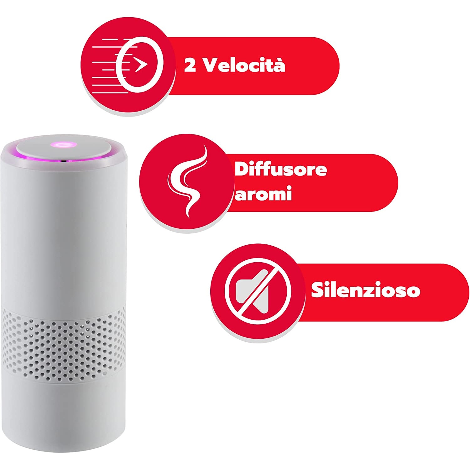 Преносим въздухопречиствател Handy Air ARDES ARM8P01, 15 m³/h, Идеален ...