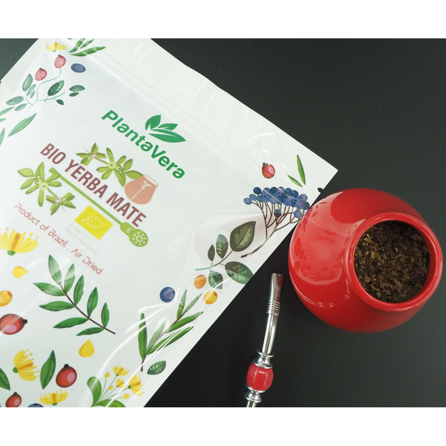 Ceai de Yerba Mate BIO, Planta Vera, 900G - eMAG.ro