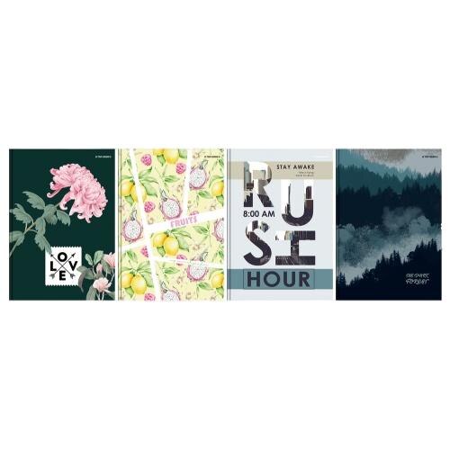 Set 4 caiete matematica, TOP2000, B5, 160 File, Multicolor - eMAG.ro